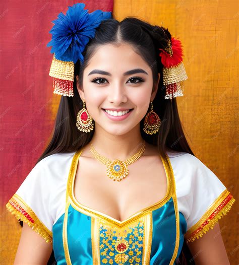 Premium Ai Image Portrait Of A Beautiful Asian Woman Wearing