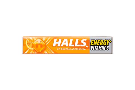 Леденцы «Halls» со вкусом апельсина, 25 г – купить по приятной цене с ...