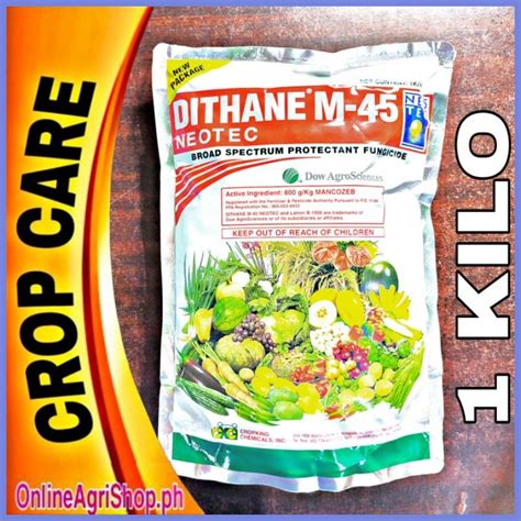 Dithane M 45 Neotec Mancozeb Original Packaging 1 Kilo Dow