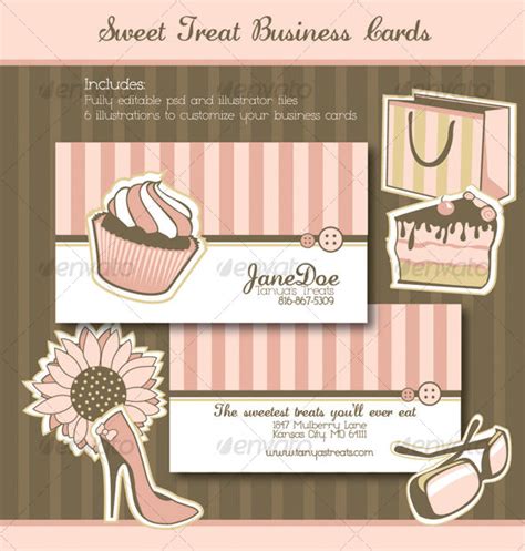 Sweet Treats Business Cards By Rfertner On Deviantart