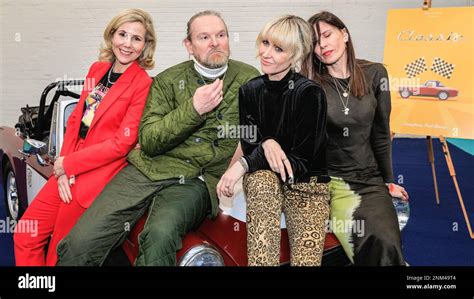 London Uk 24th Feb 2023 The Stars With The Mg Car That Is Taking A