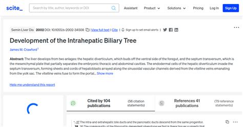Development Of The Intrahepatic Biliary Tree