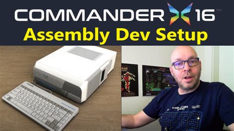 66 Commander X16 6502 Assembly Language Dev Setup Youtube