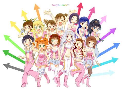 Akizuki Ritsuko Amami Haruka Futami Ami Futami Mami Ganaha Hibiki Group
