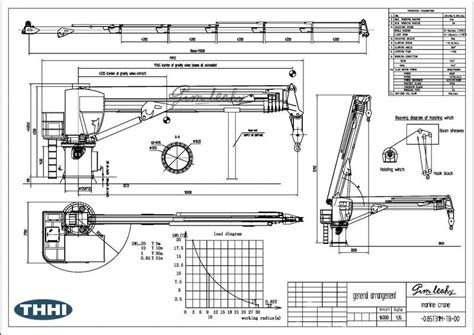 Marine Offshore Crane API C Crew Crane