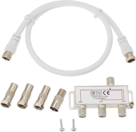 Distributore Segnale Tv Cavo Tronicxl Splitter Per Antenna Per Tv Via