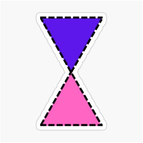 Colored Shapes With Outlined Rectangles Sticker For Sale By