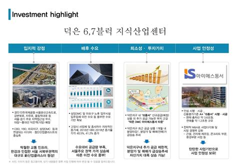 입지및호재 덕은dmc아이에스비즈타워한강