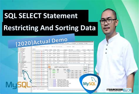 Sql Select Statement Where Restricting And Sorting Of Data Video