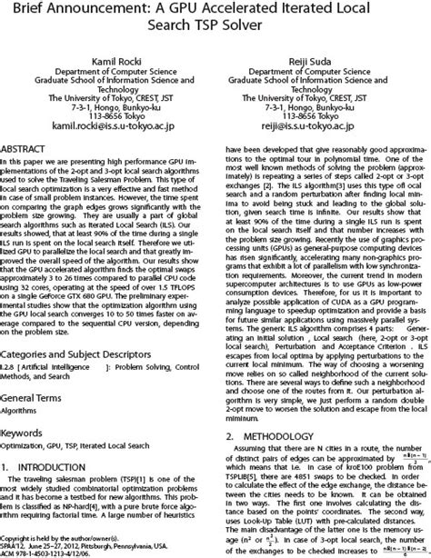 Brief Announcement Proceedings Of The Twenty Fourth Annual Acm Symposium On Parallelism In