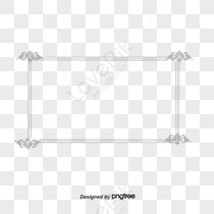 Certificate Border Flowers Frame Decoration Png Picture