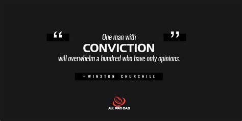 5 Signs You Are A Man Of Conviction All Pro Dad