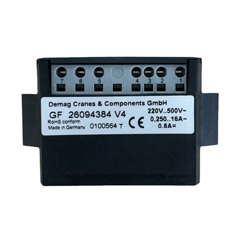 New In Stock Demag Rectifier Module Gf 26094384 V4 Advantch Input Output Module