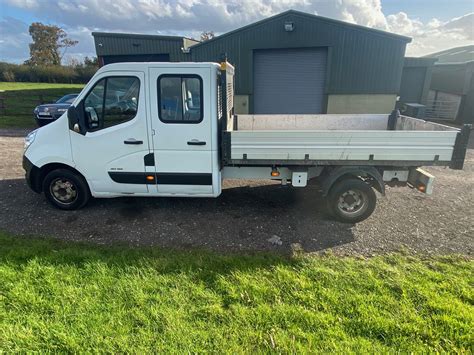 Renault Master 23 Dci 35 Double Cab Tipper Rwd Lwb Euro 5 Abbotts