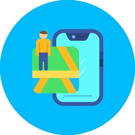 Street Flat Circle Icon 37143267 Vector Art At Vecteezy