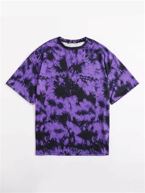 Shein Coolane Drop Shoulder Tie Dye Oversized Top Shein Usa