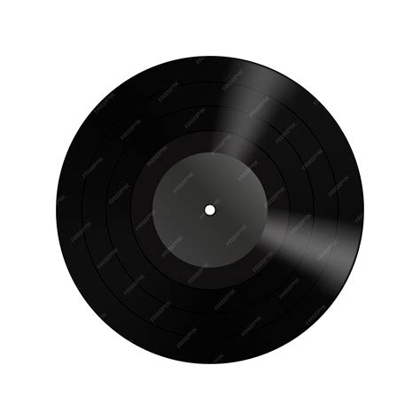 Premium Vector Realistic Vinyl Record