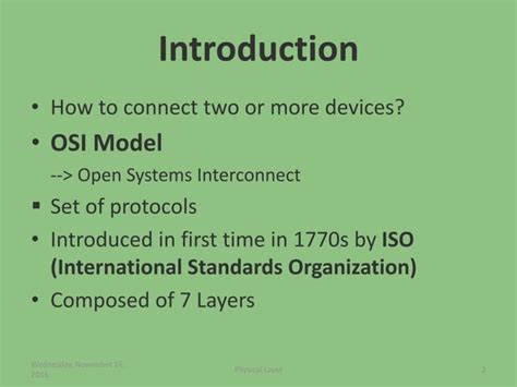 Physical Layer Ppt Ppsx Computer Networking Computing