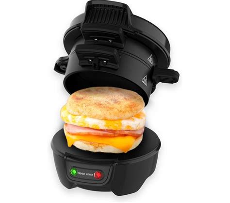 Buy Drew And Cole 01655 Breakfast Sandwich Maker Black Currys