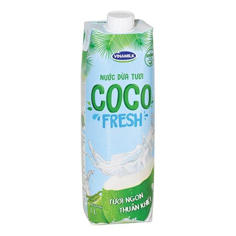NƯỚc DỪa Coco Vinamilk 1000ml Cocoココナツジュース 1000ml Chuỗi Siêu Thị