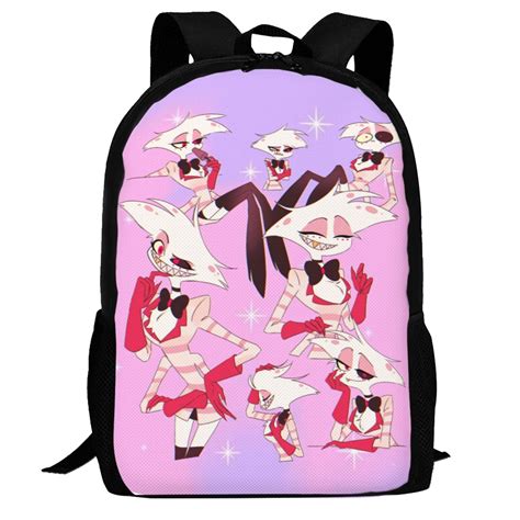 Hazbin Hotel Backpack3d Print Laptop Backpack Lightweight Casual