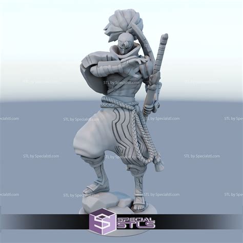 Yasuo League Of Legends Ready To 3D Print SpecialSTL