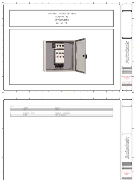 Altivar 32 Variable Speed Drivers Atv32hu15n4 Pdf Autodesk