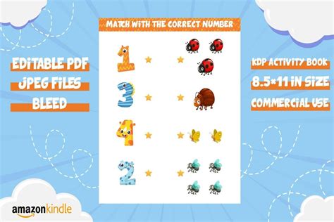 Bugs Match The Correct Number Graphic By MOUKA GRAPHICS Creative Fabrica
