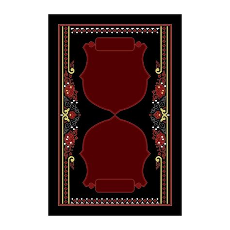 Premium Vector Islamic Book Cover Design Border Design