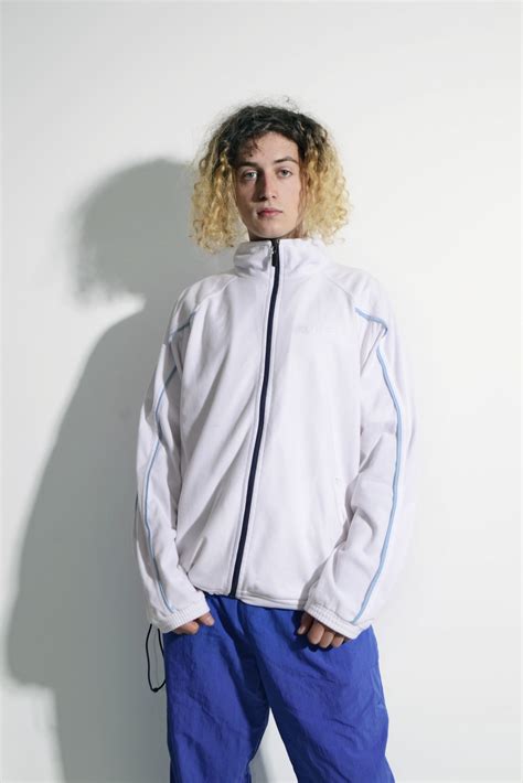 UMBRO Mens Track Jacket HOT MILK S Vintage Clothing