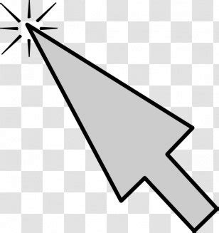Computer Mouse Pointer Point And Click Text Transparent PNG
