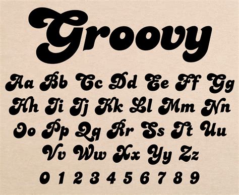 Groovy Font Groovy Retro Font Groovy Script Font Groovy S Font Groovy S Font Groovy Letters