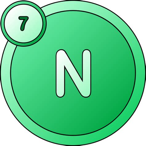 Nitrogen Free Education Icons