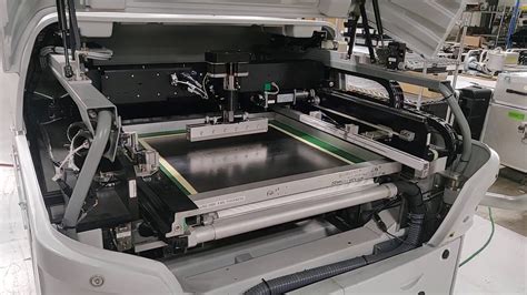 Dek Horizon 02i Screen Printer Acceptance Video Youtube