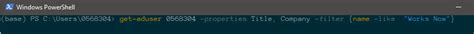 Flags For Commands In Powershell Using DarkGray As Foreground Are Unreadable Issue
