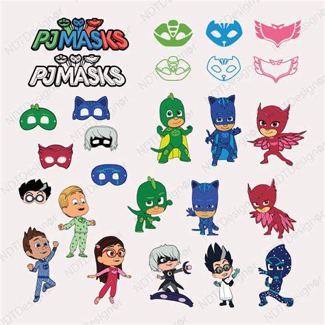 2 118 Pj Masks Vector Images At