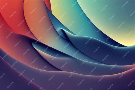 Premium Photo Beautiful Colorful Abstract Wallpaper 3d Rendering