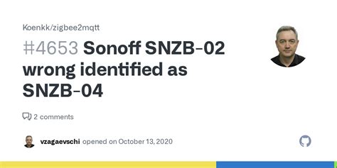 Sonoff Snzb 02 Wrong Identified As Snzb 04 · Issue 4653 · Koenkk