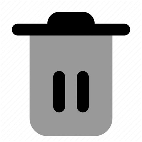 Trash Bin Delete Dustbin Garbage Recycle Remove Icon Download On Iconfinder
