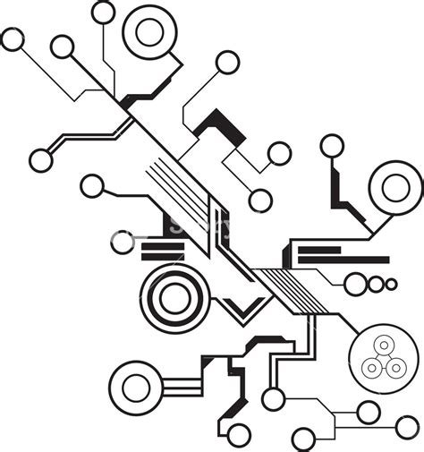 Tech Vector Element Royalty Free Stock Image Storyblocks
