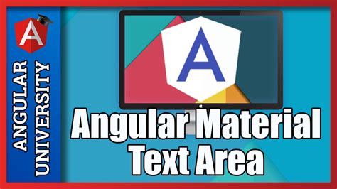 💥 Angular Material Text Area A Couple Of Useful Options Youtube