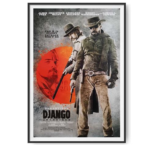 Django Unchained 2012 Original Us One Sheet Poster Cinema Poster Gallery