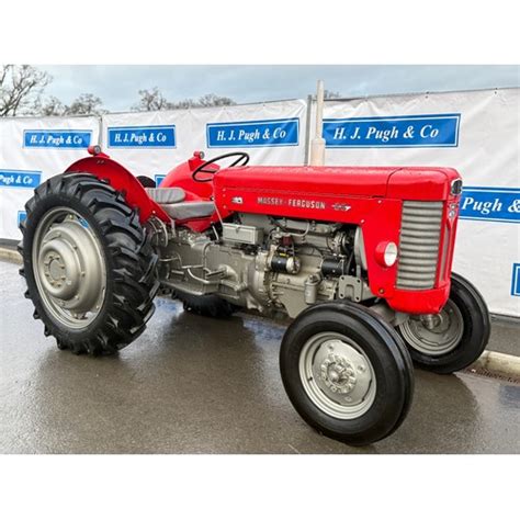Massey Ferguson 65 Mk I Tractor Diesel Runs And Drives Restored S N
