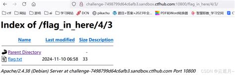 Ctfhub信息泄露 目录遍历篇目录遍历泄露de Csdn博客