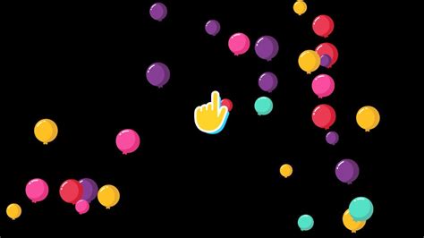 Popping Balloons HTML5 Construct 3 Template By Esmael Codester
