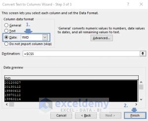 Convert Number YYYYMMDD To Date Format In Excel 4 Methods