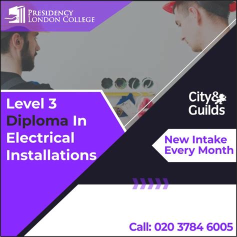 Level 3 Electrical Installations Level 2 Electrical Course In London Best College For