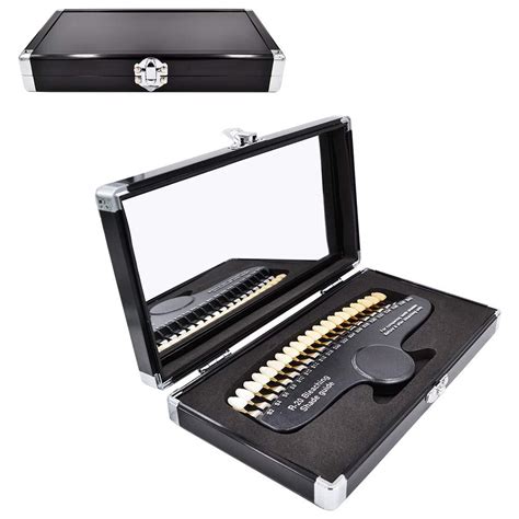 Professional R 20 Teeth Whitening Shade Guide With Mirror 20 Color