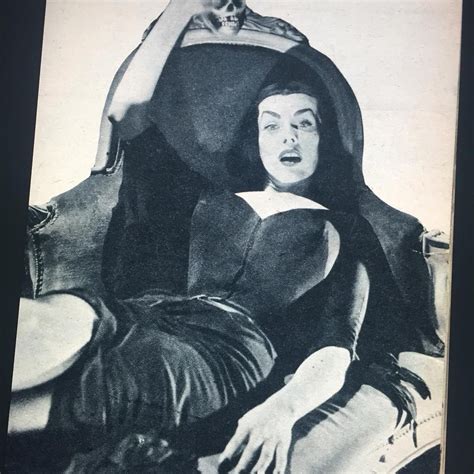 1950s Horror Vampira Poster Vampira Maila Nurmi Woman Vampire