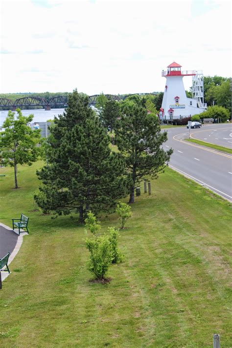 Off The Beaten Path Fredericton Walking Bridge And Light House